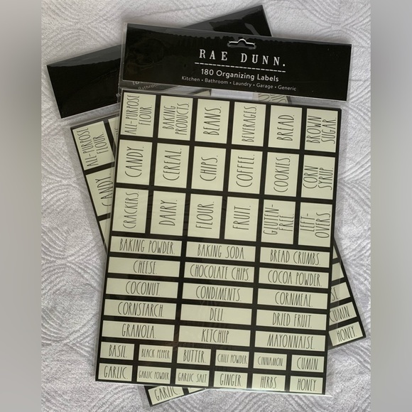 Rae Dunn | Storage & Organization | Rae Dunn Organizing Labels 2 Pack ...